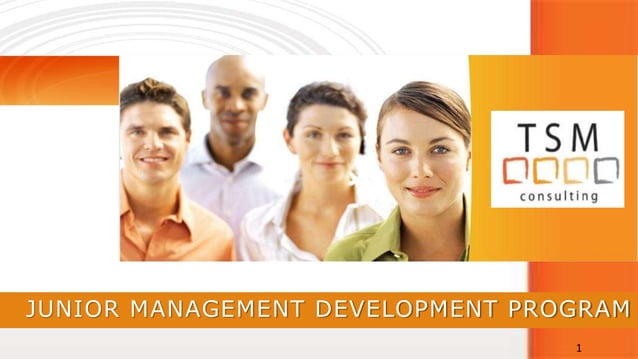 Junior management development program | PPTX