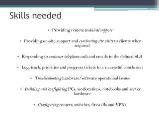 Junior network support engineer | PPT