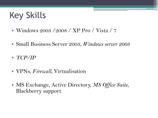 Junior network support engineer | PPT