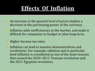 INFLATION AND RECESSION | PPTX