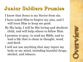 Junior Soldiers 101 | PPT