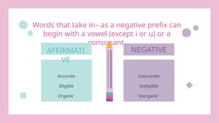 Past Simple and Adjective Suffixes in English | PPT