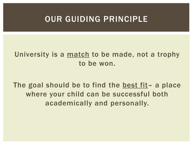 Grade 11 Parent University Night | PPT