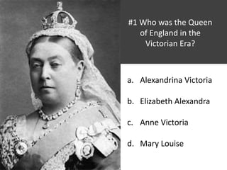 Junior Victorian Times Quiz | PPTX