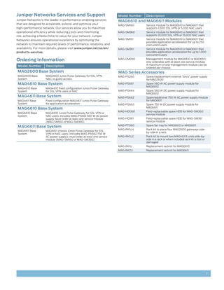 Juniper MAG Series | PDF | Operating Systems | Computer Software and Applications