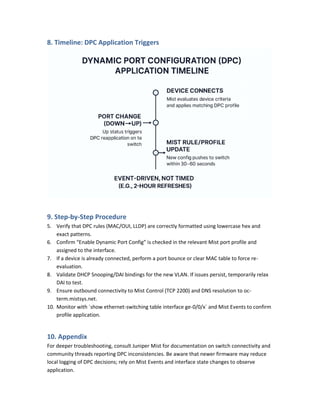 Juniper EX-4100 DPC Troubleshooting Report | PDF