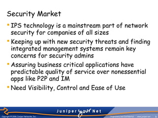 Juniper idp overview | PPT