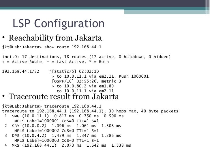 Juniper Mpls Best Practice Part 1 