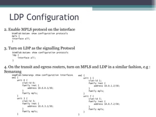 Juniper mpls best practice part 2 | PPT