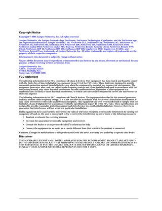 Juniper netscreen 25 | PDF