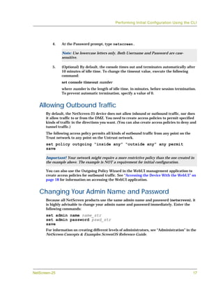Juniper netscreen 25 | PDF