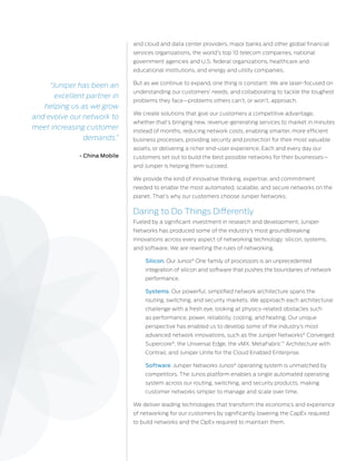 Juniper Networks company profile | PDF