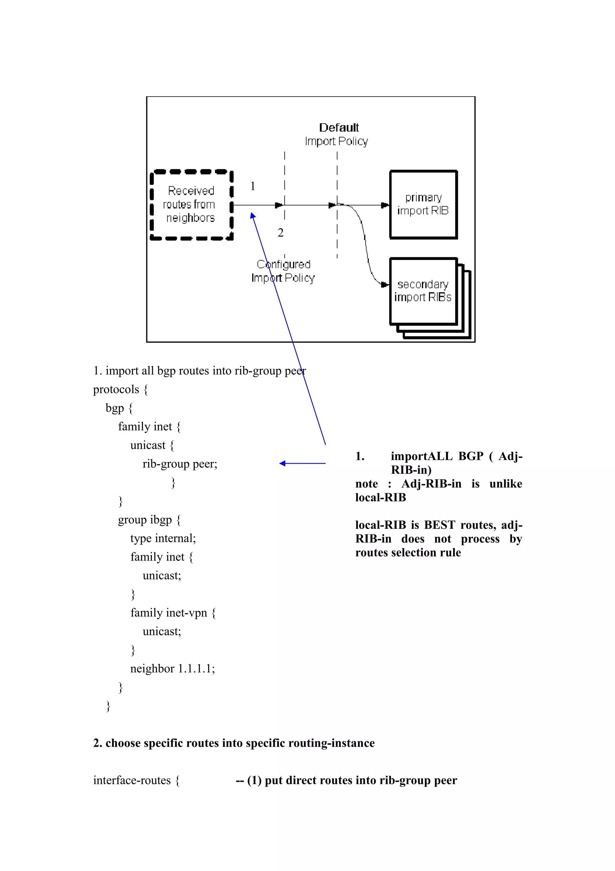 Juniper policy based filter based forwarding | DOC