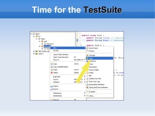 Junit for SE Class 2008/2009 | PDF