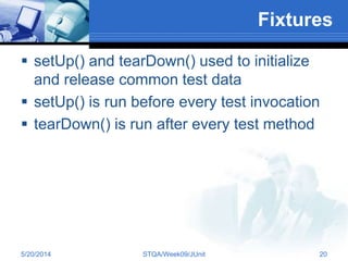 Introduction To J unit | PPT