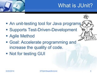 Introduction To J unit | PPT