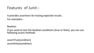 Junit basics | PPT