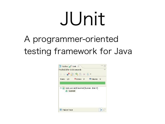 Junit intro