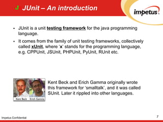 JUNit Presentation | PPTX