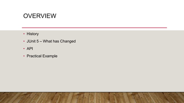 JUnit - The Basics | PPT