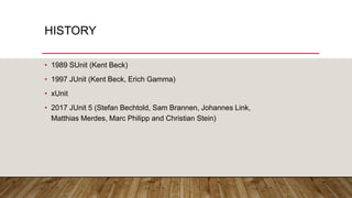 JUnit - The Basics | PPT