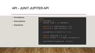 JUnit - The Basics | PPT