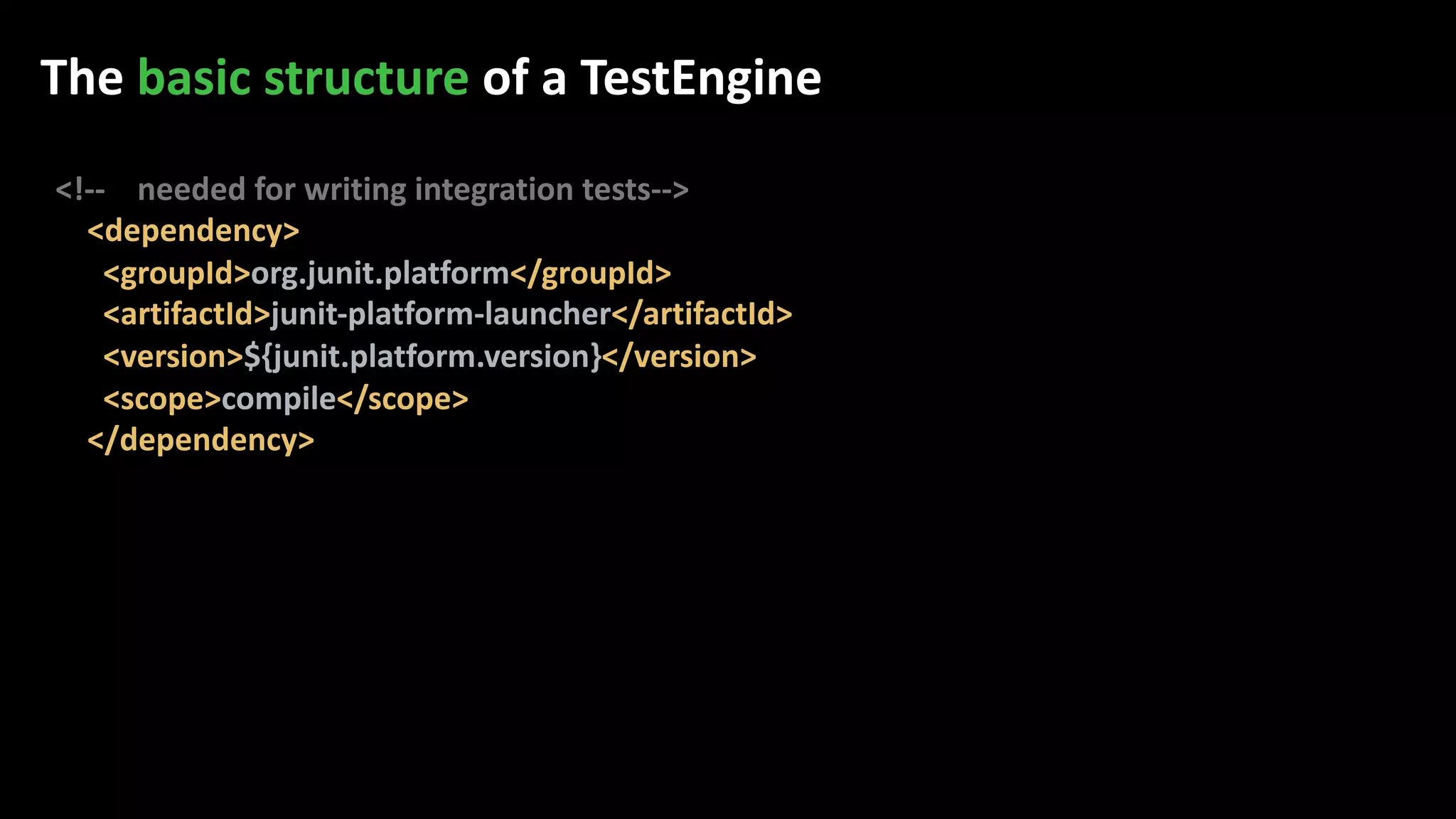 JUnit5 Custom TestEngines intro - version 2020-06 | PDF