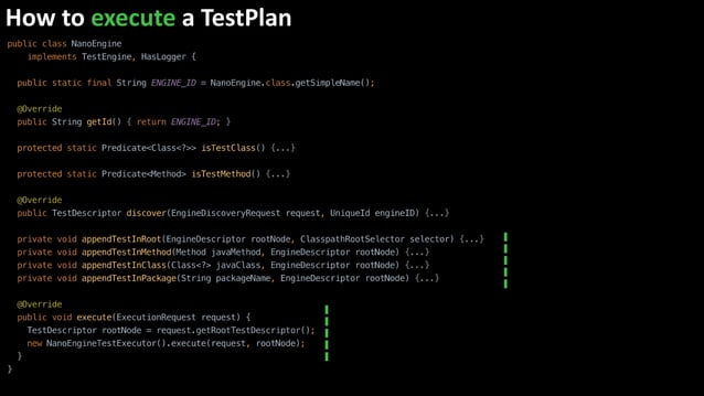 JUnit5 Custom TestEngines intro - version 2020-06 | PPT