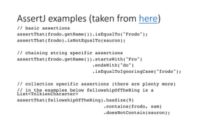 JUnit and Mockito tips | PDF | Email | Internet