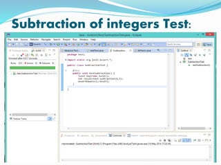 Junit Test Cases | PPTX