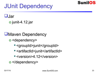 JUnit 4 | PPT