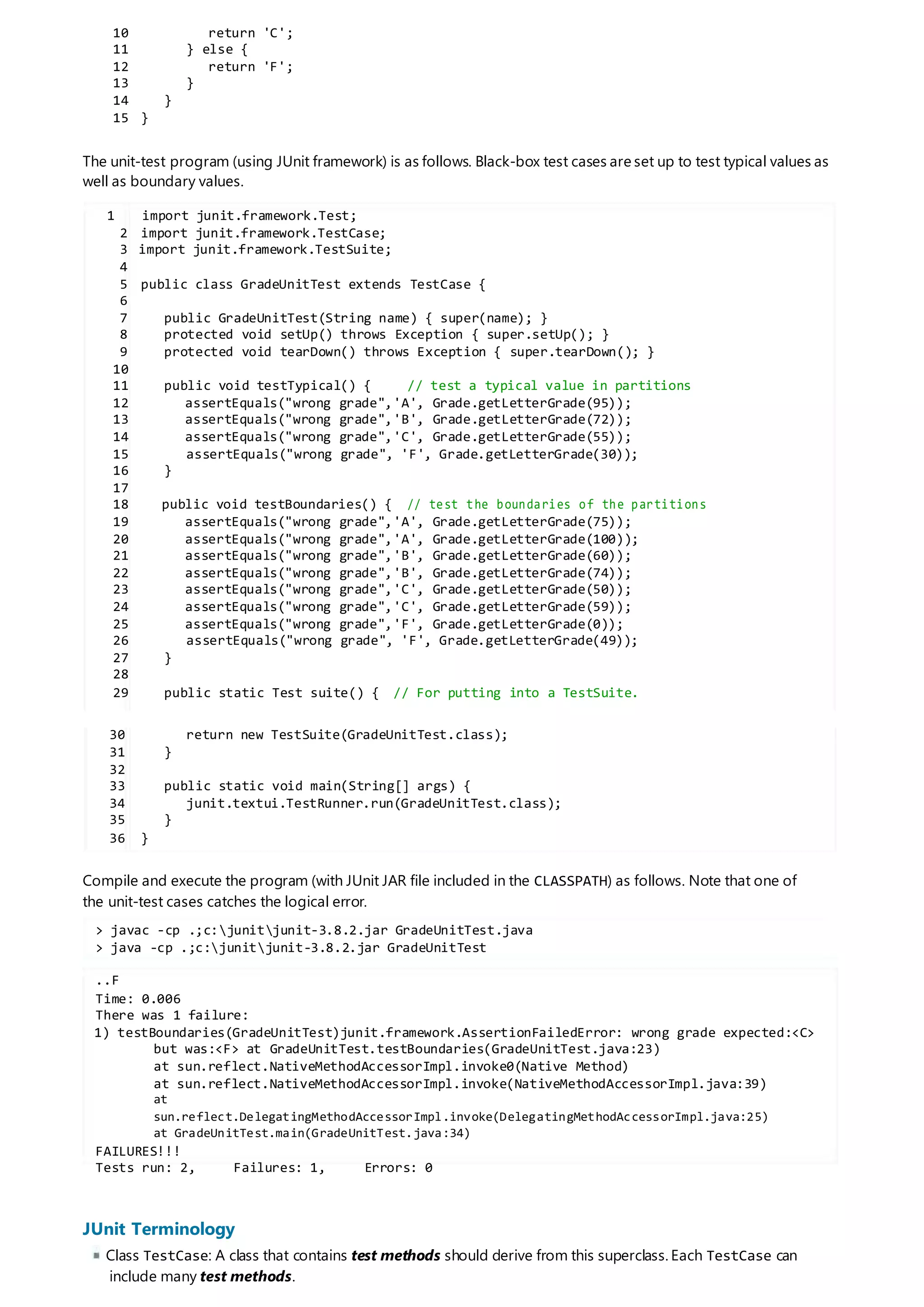 Junit With Eclipse | DOCX