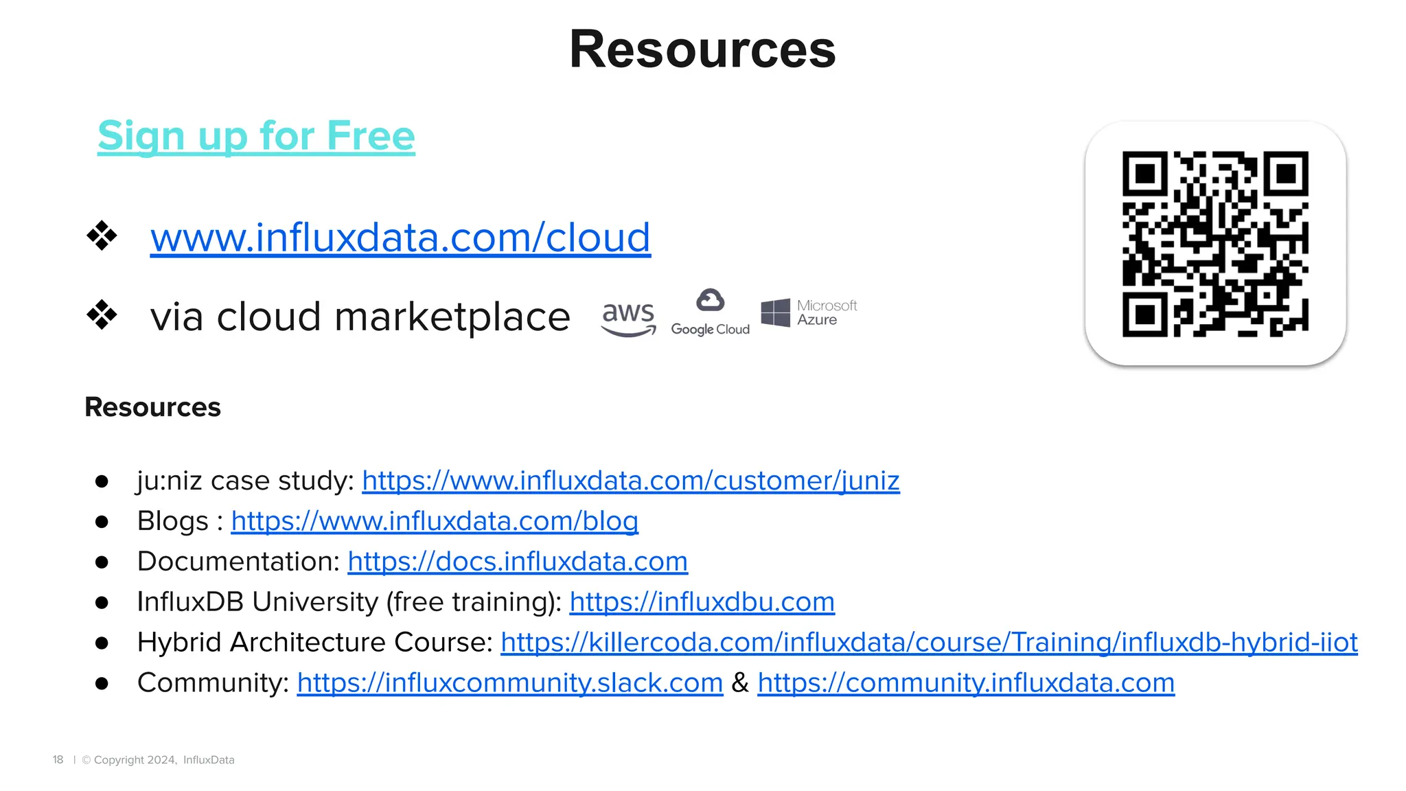 influxDB & ju:niz Energy Storage - Technical case study | PPT