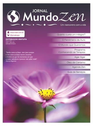 Jornal Mundo Zen - Jun/Jul - 2011 | PDF