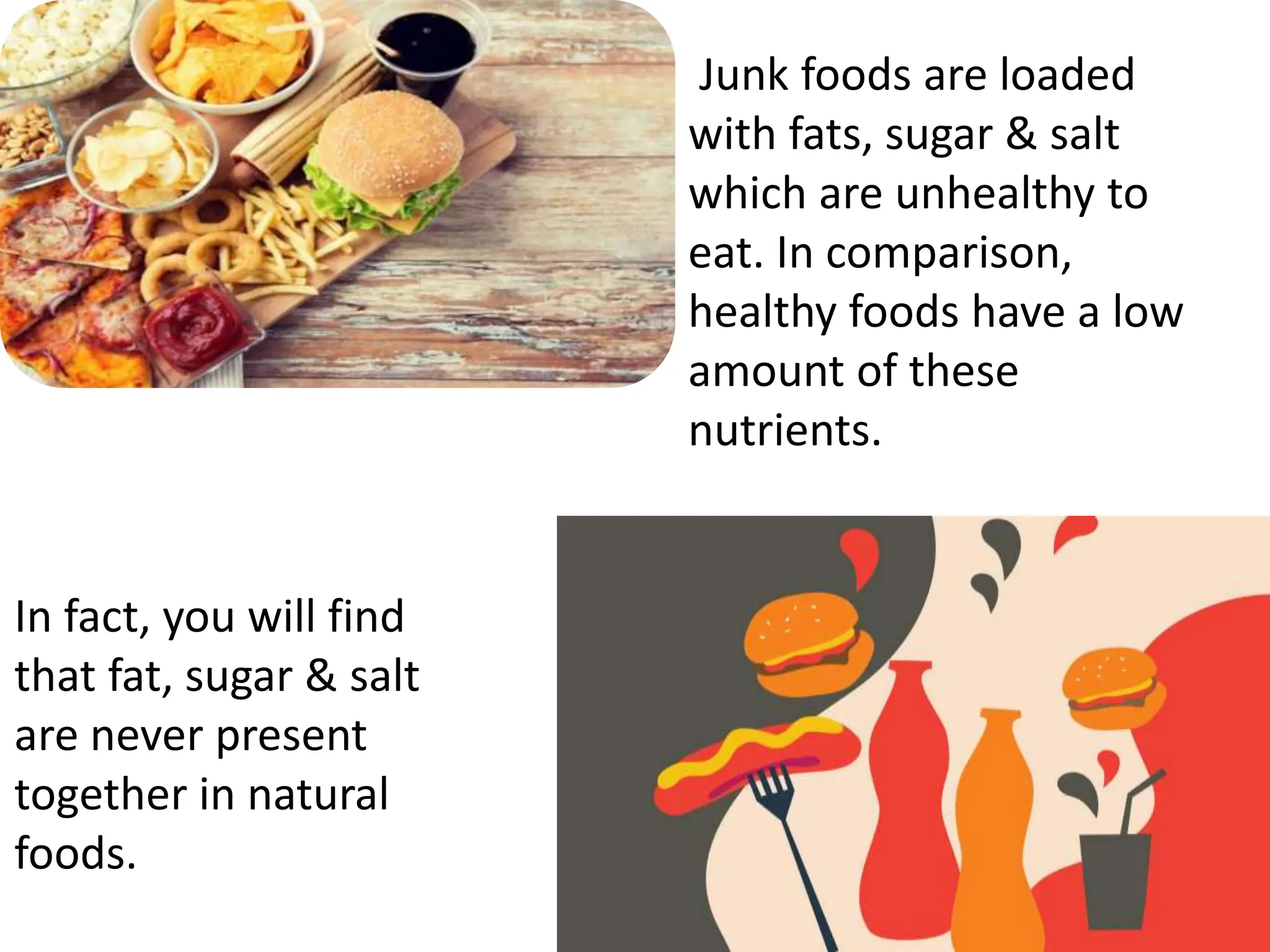 junk food and its side effects and hazards | PPTX