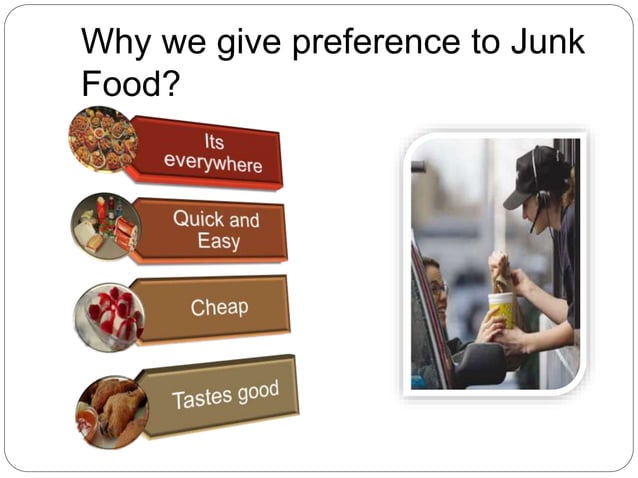 Junk and fast food presentation | PPTX