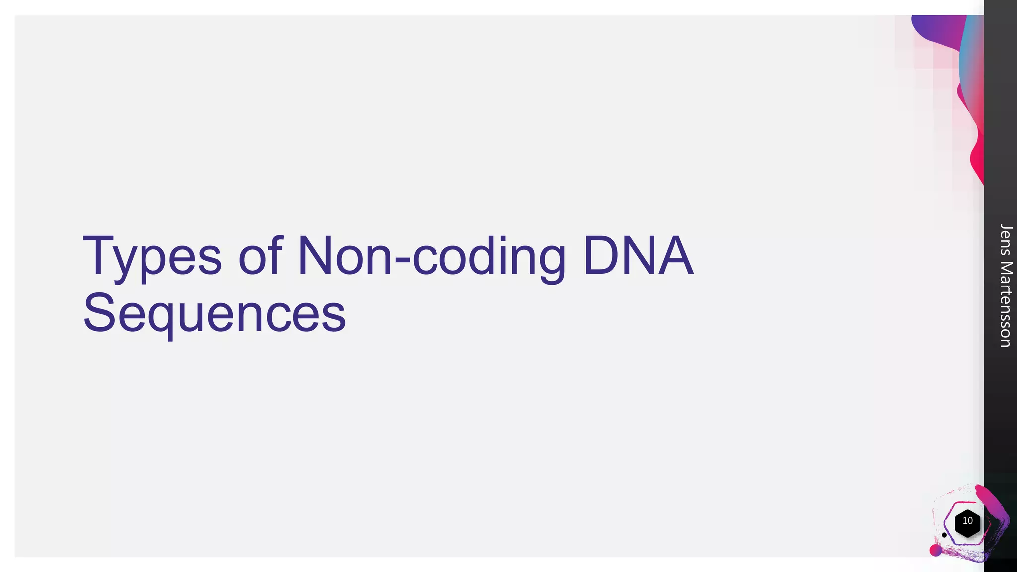 Junk DNA/ Non-coding DNA and its Importance (Regulatory RNAs, RNA ...