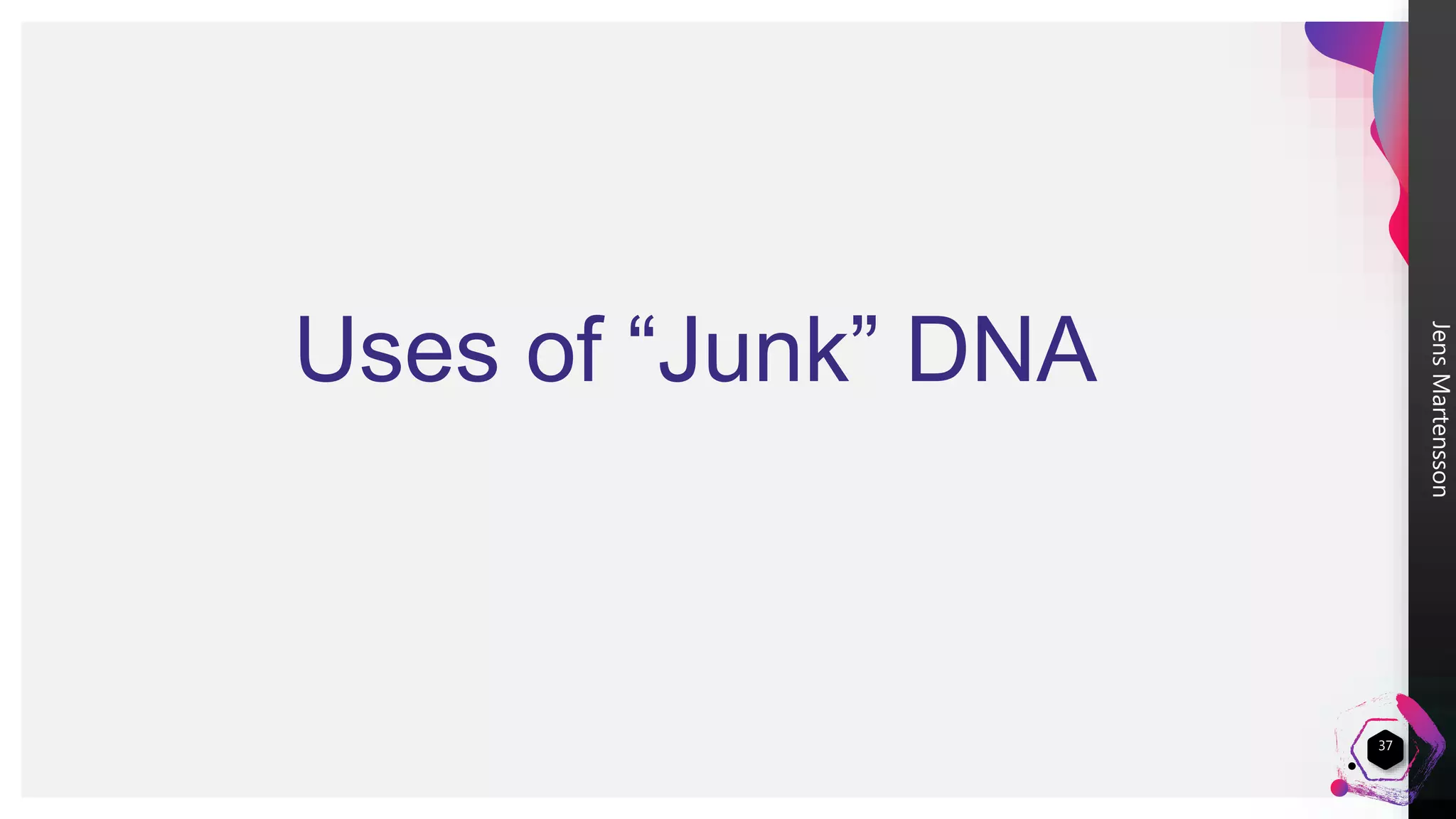 Junk DNA/ Non-coding DNA and its Importance (Regulatory RNAs, RNA ...