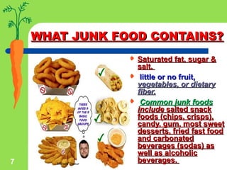 Junk food (mehesh) | PPT