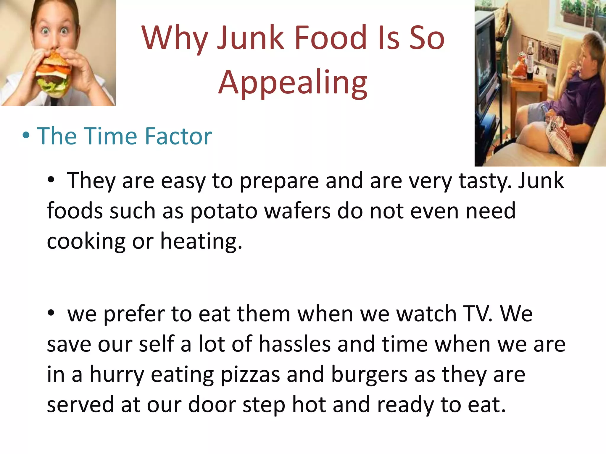 Junk food vs healthy food | PDF