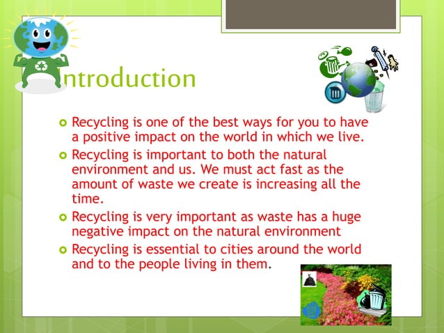 Recycling: Methods And MOt | PPTX