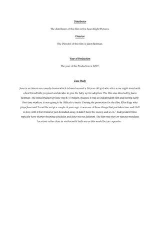 Juno Assessment | DOCX