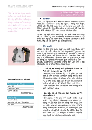 Juno case study 25.4 | PDF