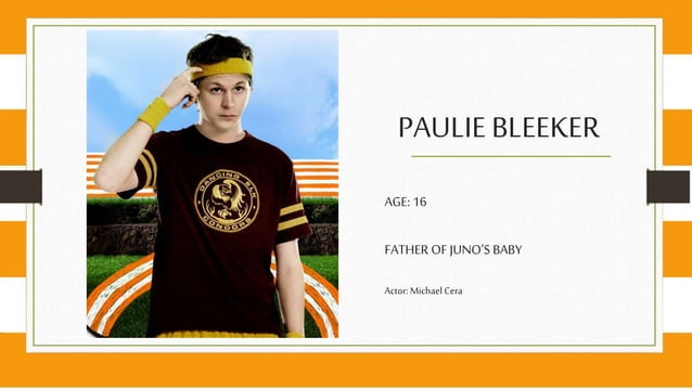 Juno's characters | PPTX