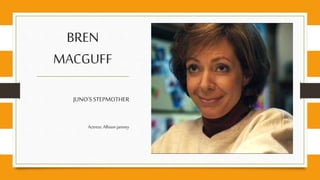 Juno's characters | PPTX