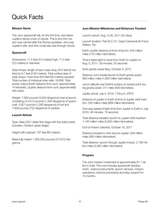 Juno launch | PDF