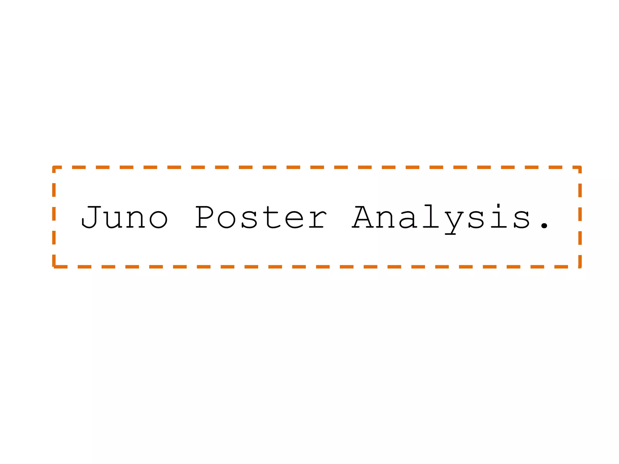Juno poster | PPTX