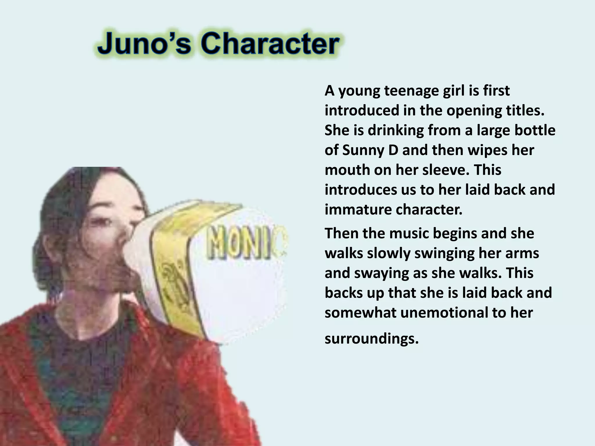 Juno powewrpoint | PPTX | Comedy (Music and Audio) | Music