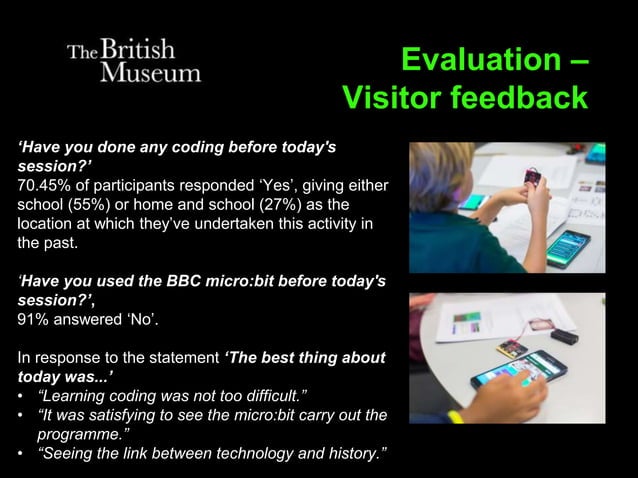 Code the Collection: Introducing the BBC micro:bit into the Samsung ...