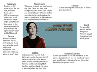 Juno ‘reverse’ storyboard | PPTX